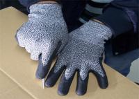 China Super Thin Non Cut Kitchen Gloves Ultrafine Nitrile Foam Coating 24 - 26cm Length for sale