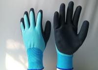 China Wear Resistant Nylon Nitrile Coated Gloves 35-120g CE EN388 Approved for sale
