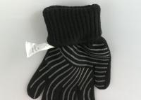China Silicone Heat Resistant Gloves 500℃ Non Slip Aramid Fiber BBQ Cooking Gloves 30cm for sale