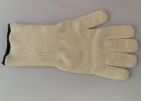 China Industrial Heat Resistant Oven Gloves Aramid Fiber 932°F EN407 Certified BBQ Gloves 11 Inch for sale