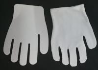 China Cosmetic Overnight Moisturizing Gloves , Cotton SPA Gloves Flexible Knitting for sale