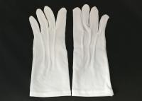 China Breathable Lint Free Polyester Industrial Safety Gloves Light Material Handling Size S to XL for sale