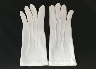 China Breathable Lint Free Polyester Industrial Safety Gloves Light Material Handling Size S to XL for sale