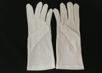 China Breathable Lint Free Polyester Industrial Safety Gloves Light Material Handling Size S to XL for sale