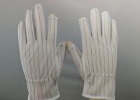 China Premium Quality Anti Static Gloves Silk Screen Logo Printing Flexible Knitting for sale