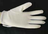 China ESD PVC Dotted 	Anti Static Gloves Three Stitches Lines Design On Back for sale