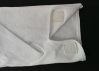 China Disposable White Cotton Parade Gloves 21cm 24cm Ceremonial Gloves Magic Sticker Wrist for sale