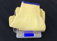 China Cut Resistant Gloves Aramid Knitted 7 Gauge 78G Per Pair CE EN388 EN420 for sale