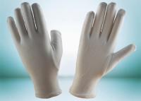 China 100% Nylon Dust Free Lint Free Gloves 75D Plain Back Triangular Needle Binding S M L LL for sale