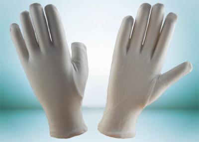 China 100% Nylon Dust Free Lint Free Gloves 75D Plain Back Triangular Needle Binding S M L LL for sale