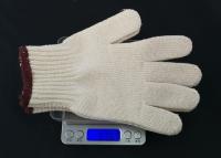 China 100% Cotton Knit Work Gloves 23cm 750g per Dozen Breathable Safety Hand Protection for sale