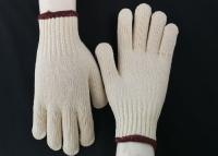China 100% Cotton Knit Work Gloves 23cm 750g per Dozen Breathable Safety Hand Protection for sale