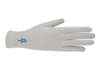 China 100% Cotton Military Parade Gloves 220gsm Fabric Weight OEM Custom Logo for sale