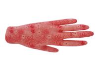 China 95% Cotton 5% Spandex Cosmetic Gloves No Fluorescent Brightener 20g for Night Sleep for sale