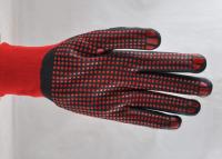 China Nitrile Dots Style Safety Work Gloves 95% Nylon Material Excellent Dexterity for sale