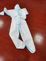 China Disposable PP PE Laminated Protective Coverall 65g Dustproof Waterproof Isolation Suit for sale