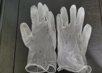 China Disposable vinyl glove powder free non rubber pvc material CE Certificated for sale