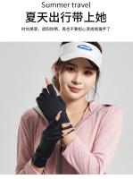 China Anti UV Sunblock Protection Shield Gloves for Gel Manicure LED Nail Dryer Cycling Driving for sale