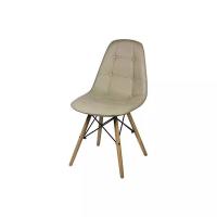 China UV resistant Beech Wood Leg Dining Chair Eiffel Style Dining Chair 4.8kgs for sale