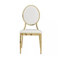 China Leisure Furniture Iron Plated Gilded Chairs Customized Color anticorrosion for sale