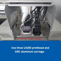 China Flatbed Mylar Bag Printer 1.9m UV Heavy Duty Hybrid Printer with 3200 Printheads for sale