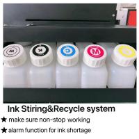 China Flatbed Printer Multi Color 3040 DTG Direct to Garment Fabric Digital Printing Machine for sale