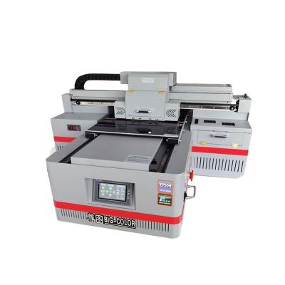 China Big Color 4060 Dual DX8 Flatbed UV Printer 40x60cm Printing Area 15cm Height for sale