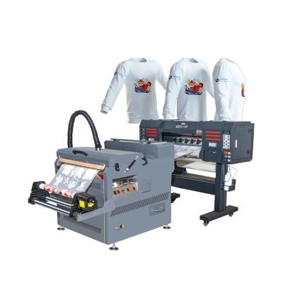 China 60cm DTF Printer for T-Shirts with Three 3200 Printheads 16sqm/h for sale