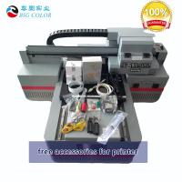 China Advanced UV Flatbed Printer Double Head TX800 40*60cm Print Dimension for Logo Bottle for sale