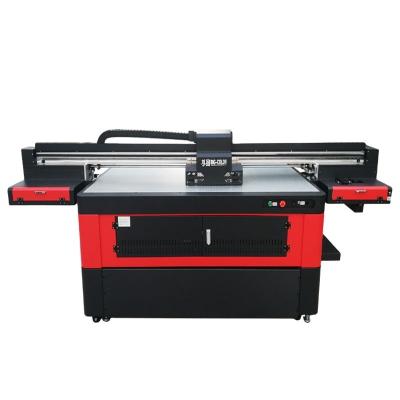 China 1610 Flatbed UV Printer for Plastic Glass Metal with Varnish Effect TX800 Print Head 720x4320 DPI for sale