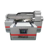 China Advanced UV Flatbed Printer Double Head TX800 40*60cm Print Dimension for Logo Bottle for sale