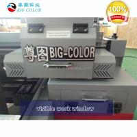 China A3 DTG Flatbed Printer 40x30cm Dual Epson DX8 Head for Direct T Shirt Printing 60s per Page for sale