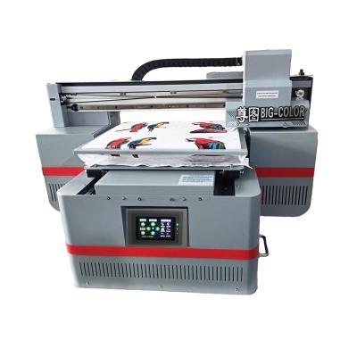 China Flatbed Printer Multi Color 3040 DTG Direct to Garment Fabric Digital Printing Machine for sale