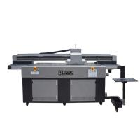 China Wood and Leather UV Flatbed Printer 3 Epson I3200 Nozzles 2.5m x 1.3m Printing Area for sale