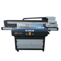 China ZT-9060 UV Flatbed Printer 100x70cm for Glass Acrylic Wood Metal Leather Printing for sale