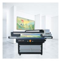 China 9060 UV Flatbed Printer 3 TX800 Heads 6.5m2/h for Glass Acrylic Metal Printing for sale
