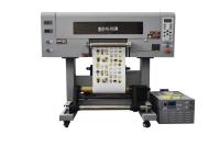 China Roll to Roll UV DTF Printer 6090 for Phone Case Acrylic Metal Cylinder with TX800 Printhead for sale