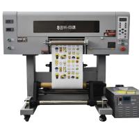 China 60cm UV DTF AB Film Sticker Printer with 4 TX800 i1600 Heads 720x2800 DPI for sale