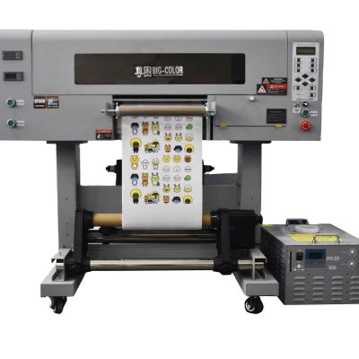 China 60cm UV DTF Printer for Phone Cases 720x4320dpi 4 Color Plus White Varnish Glue for sale
