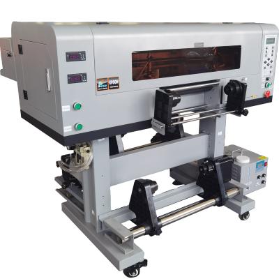 China UV DTF Sticker Printer 60cm with 3 TX800 Print Heads Multicolor Roll Printer for sale