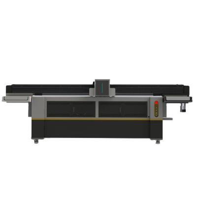 China Big Color 2513 UV LED Flatbed Printer 4 Ricoh GEN5 Printheads 2.5m x 1.3m for Glass Acrylic Leather for sale