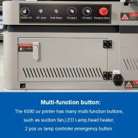 China ZT6090 UV Flatbed Printer 3 TX800 Heads 600x900mm CMYKWV for Glass Acrylic Metal for sale