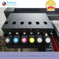 China 720x4320dpi UV Flatbed Printer for Glass Acrylic Wood Metal 1610 Model with Epson DX8 Heads for sale