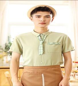 China Clothes Manufacturers Design Style Full Sleeves Work Uniform for Waiter for sale