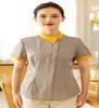 China Custom Logon New Soft and Comfortable Fast Food Restaurant Waiter Uniform for sale