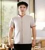 China Short Sleeves Free Design Hotel Fast Food Restaurant Waiter Uniform Designs for sale