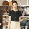 China Latest Design Wholesale High-End Soft and Comfortable Restaurant Waiter Uniform for sale