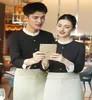 China Fast Food Restaurant Traditional Uniform for Waiters for Restaurant and Bar for sale
