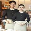 China Fast Food Restaurant Traditional Uniform for Waiters for Restaurant and Bar for sale