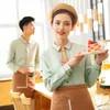 China Custom Logo Clothes Manufacturers Classic Waiter Uniform Restaurant for sale